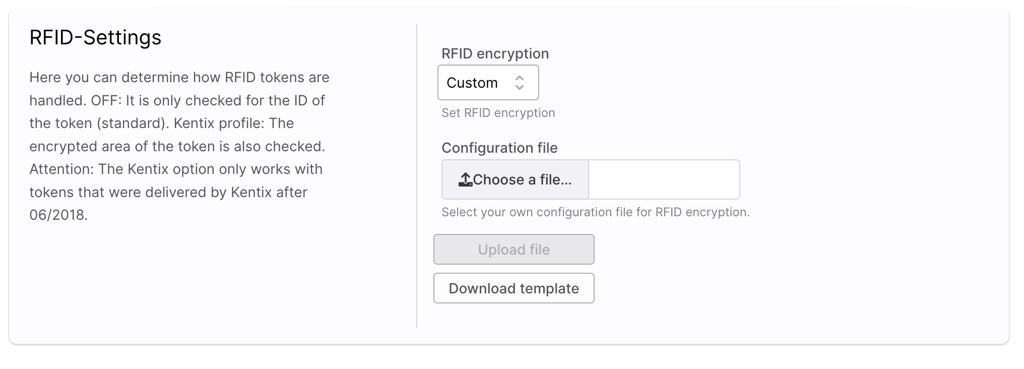 Can I use my own MIFARE® DESFire encryption and card summation for RFID ...