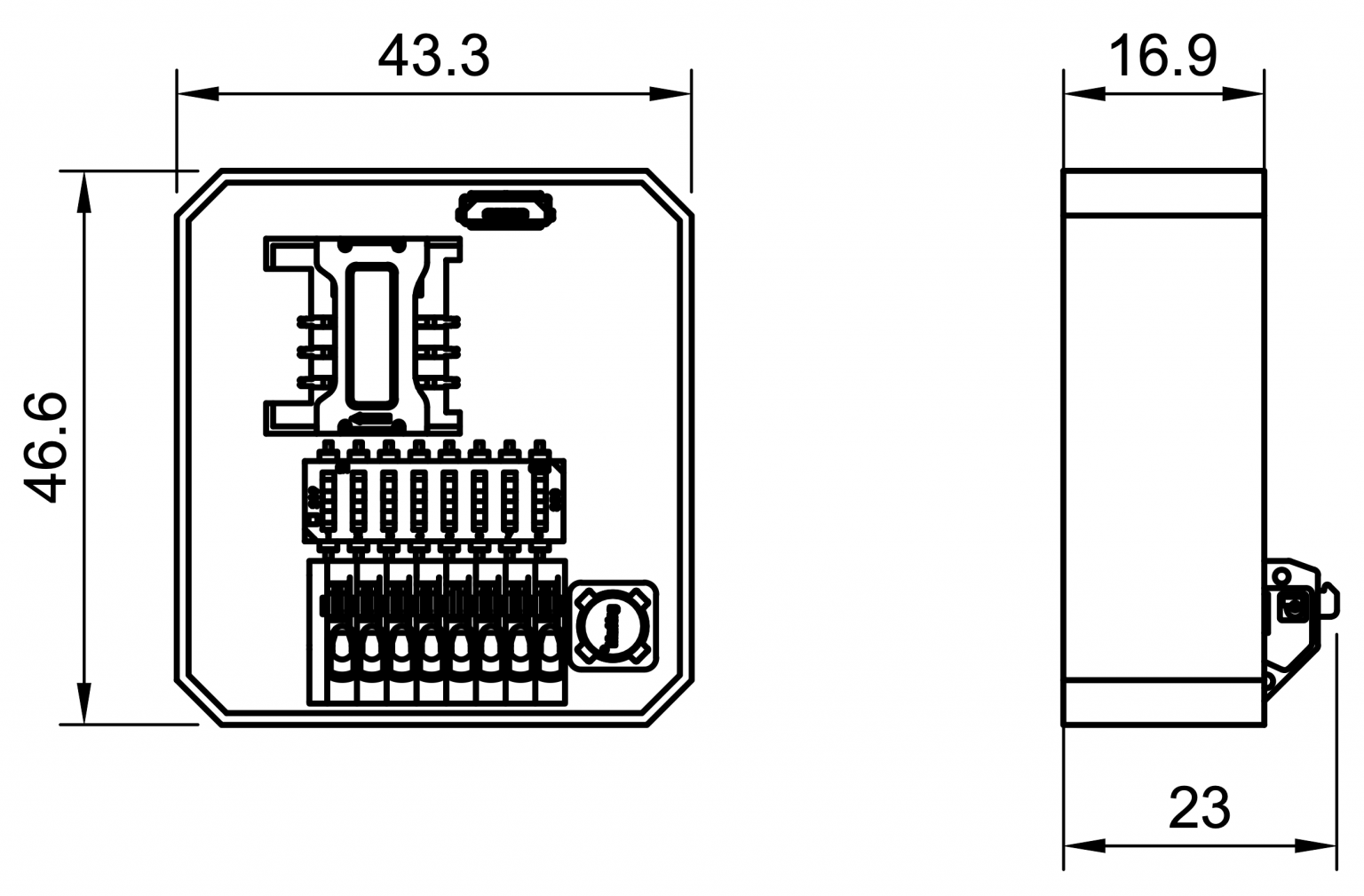 Wall reader (bus) DoorLock-WA7-V2 - MANUAL - Kentix Hardware Manuals